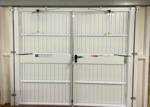 White Garador Carlton Side Hinged Garage Door Installation In Uxbridge ...
